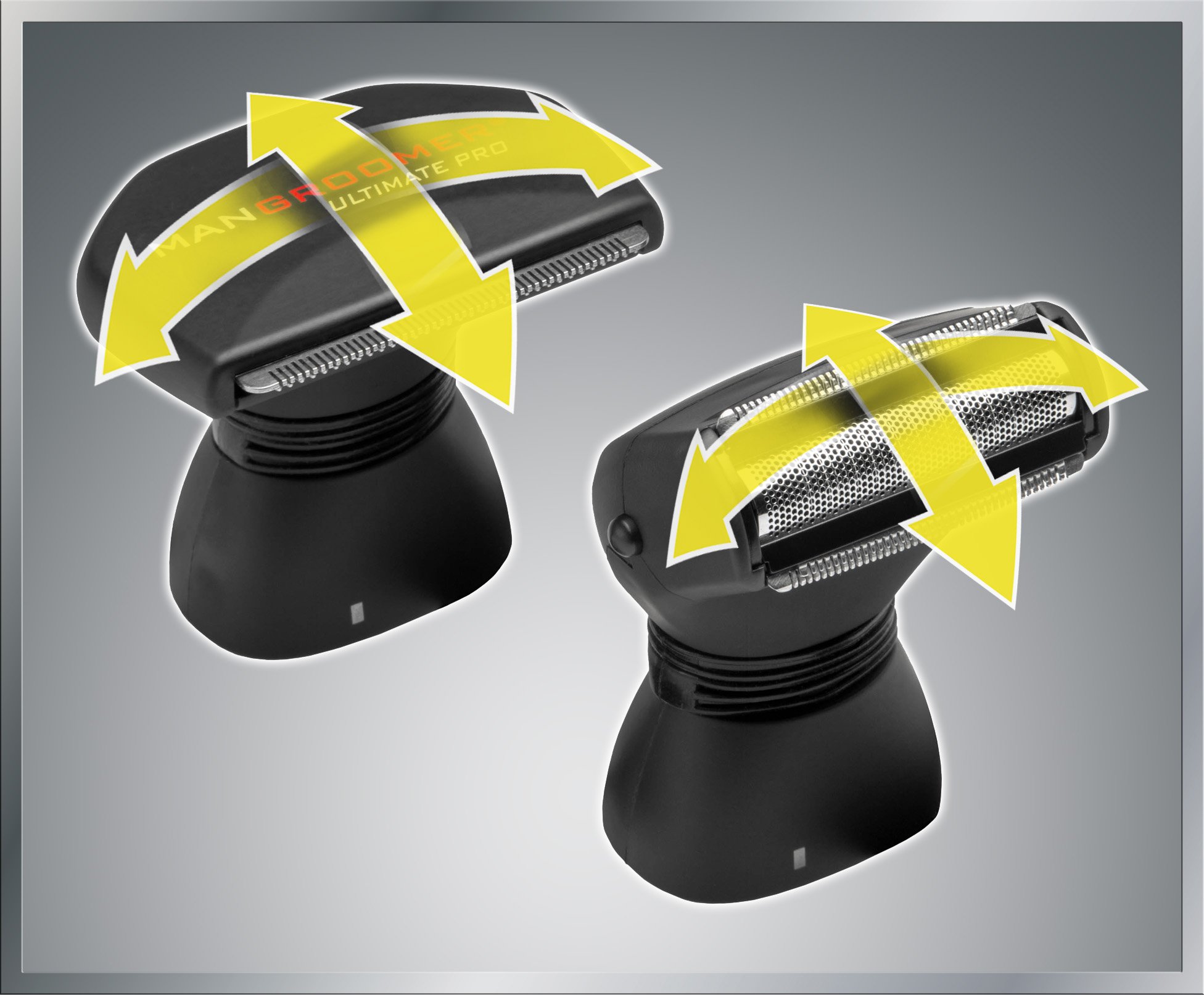 The Awesome 2 Product Back and Nose Grooming Bundle by MANGROOMER β Bundle Includes The Ultimate PRO Back Hair Shaver and Professional Nose and Ear Hair Trimmer