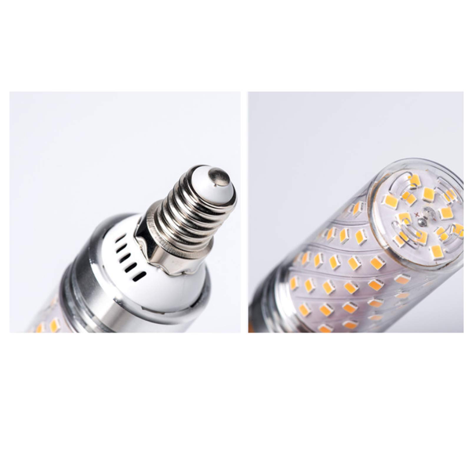 MaoTopCom E14 LED Corn Bulbs 4000K, 15W Europe Base Candelabra LED Light Bulbs, 150 Watt Equivalent Natural White 1500 Lumen Small Bright Light Bulbs for Home Lighting, Non-Dimmable, AC85-265V