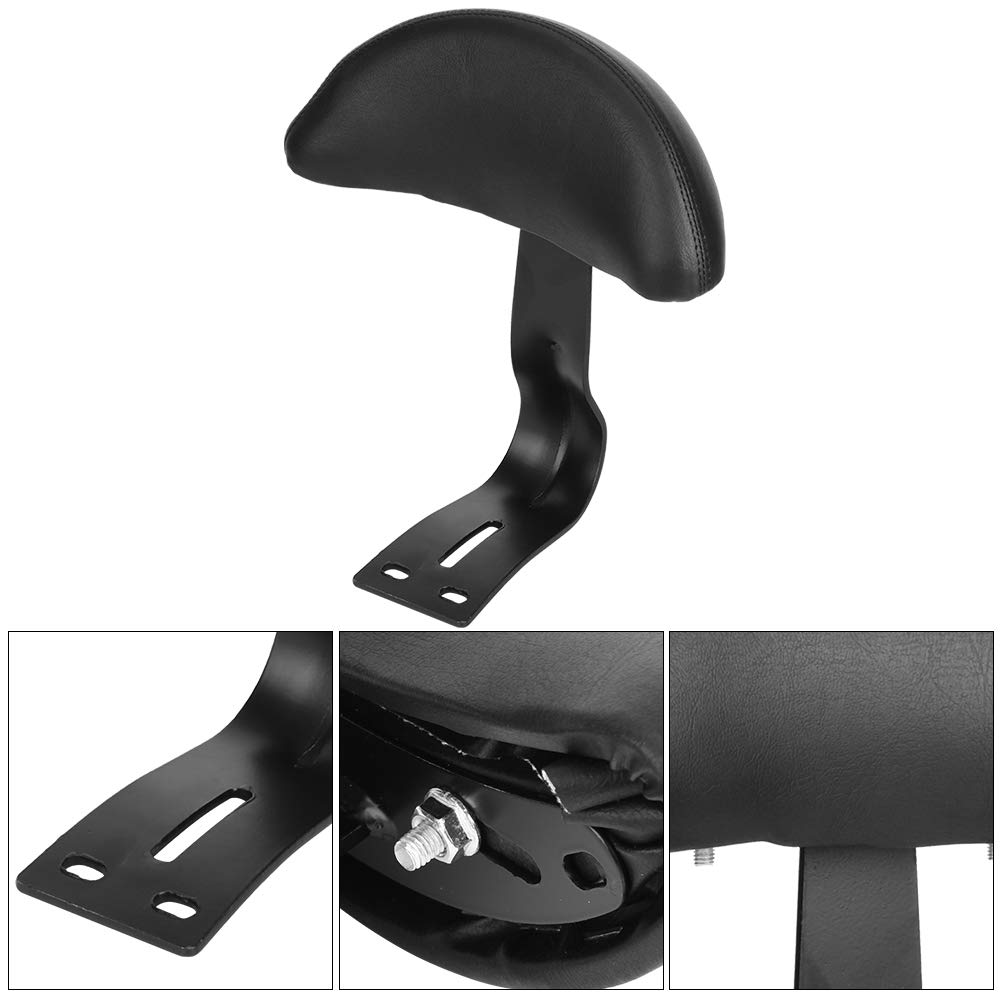 MAGT Electric Bike Seat Backrest, Universal Bicycle Saddle Backrest Bike Cushion Back Rest Rack Replacement Cycling Accessory Black