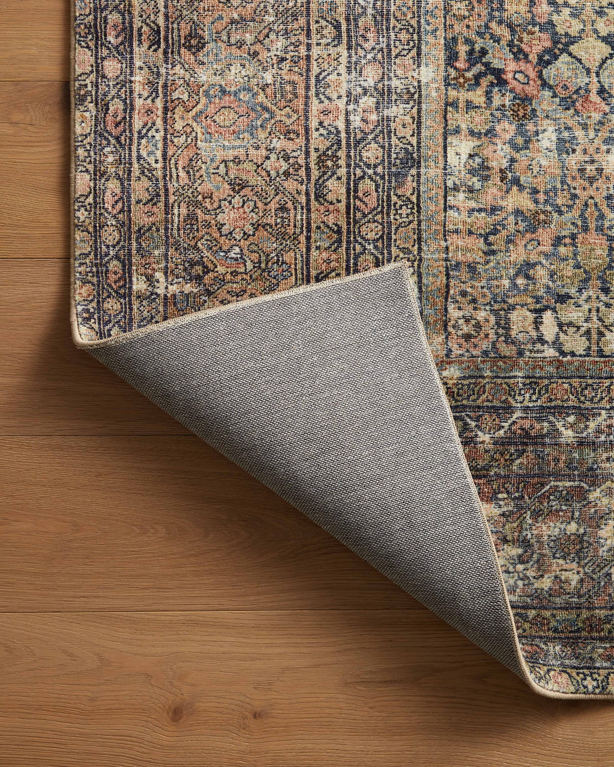 Loloi Amber Lewis x Morgan Denim/Multi 2'-3" x 11'-6" Runner Rug
