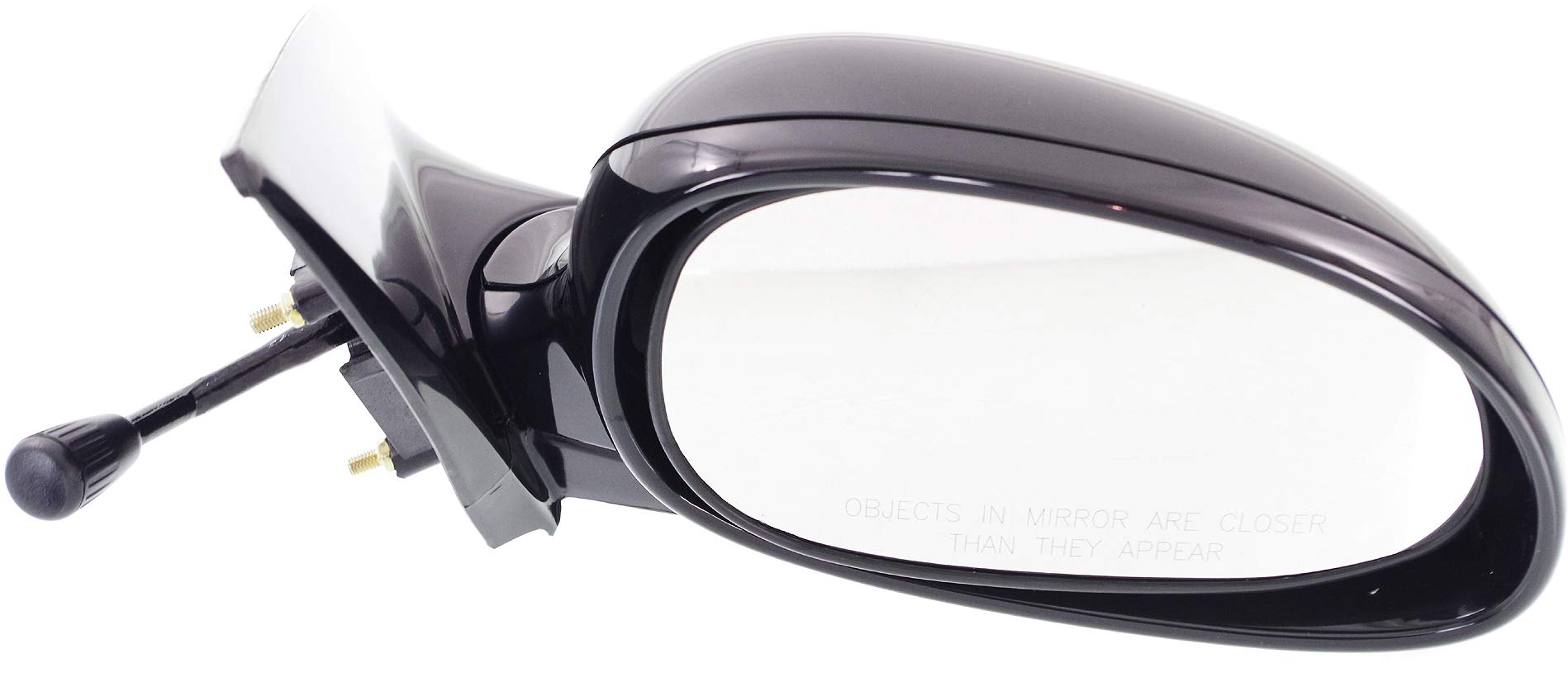 Kool Vue Mirror Set Compatible With 1992-1995 Honda Civic, Manual Folding, Manual Remote Glass, Paintable Driver and Passenger Side