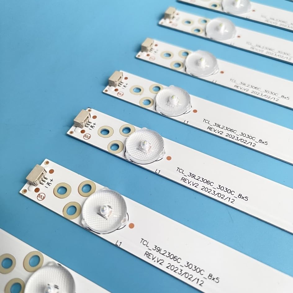 MEIDAI LED Backlight Strip for 39L2306C_3030C_8X5 4C-LB39T-YHB 006-p2k2051b DP39D14 t39ed10dhu-01b lvf390cmdx E2 V2