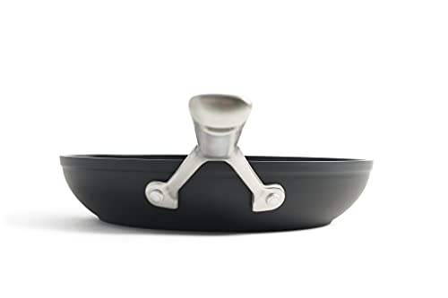 KitchenAid Forged Hardened Hard Anodized PFAS-Free Ceramic Non-Stick, 24 cm Frying Pan, Induction, Oven Safe,Black
