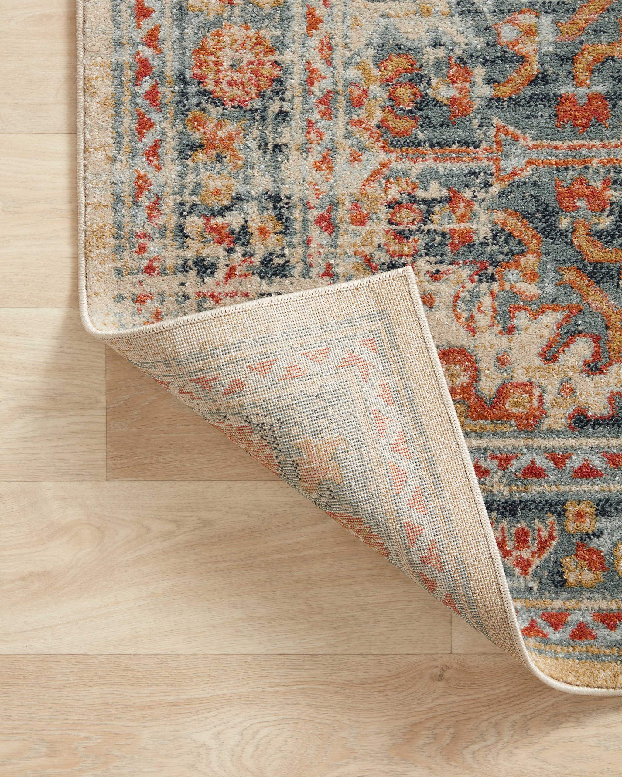 Loloi II Jocelyn Collection JOC-03 Mist/Multi 9'-6" x 12'-6" Area Rug