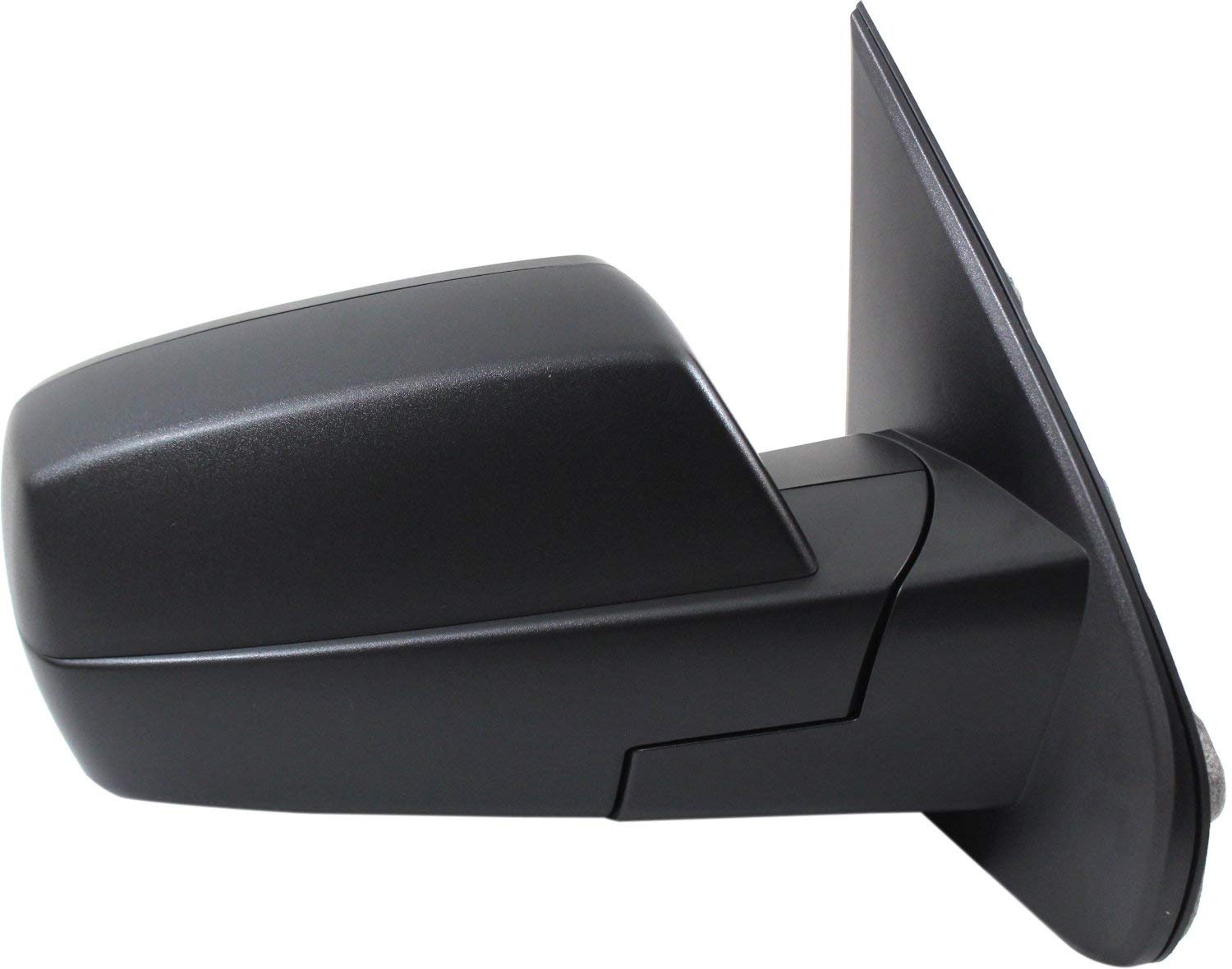 Kool Vue Passenger Side Non-Electric Mirror for Chevrolet Silverado 1500 GMC Sierra 1500 2014-2018 Manual Fold Without Signal Light, Blind Spot, Memory & Puddle Lamp Textured