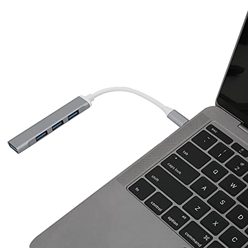 USB C Hub, 4 in 1 USB Adapter with 1 x USB 3.0/3 x USB2.0, 4 Ports USB Type C to USB Hub Adapter, Portable USB Docking Station