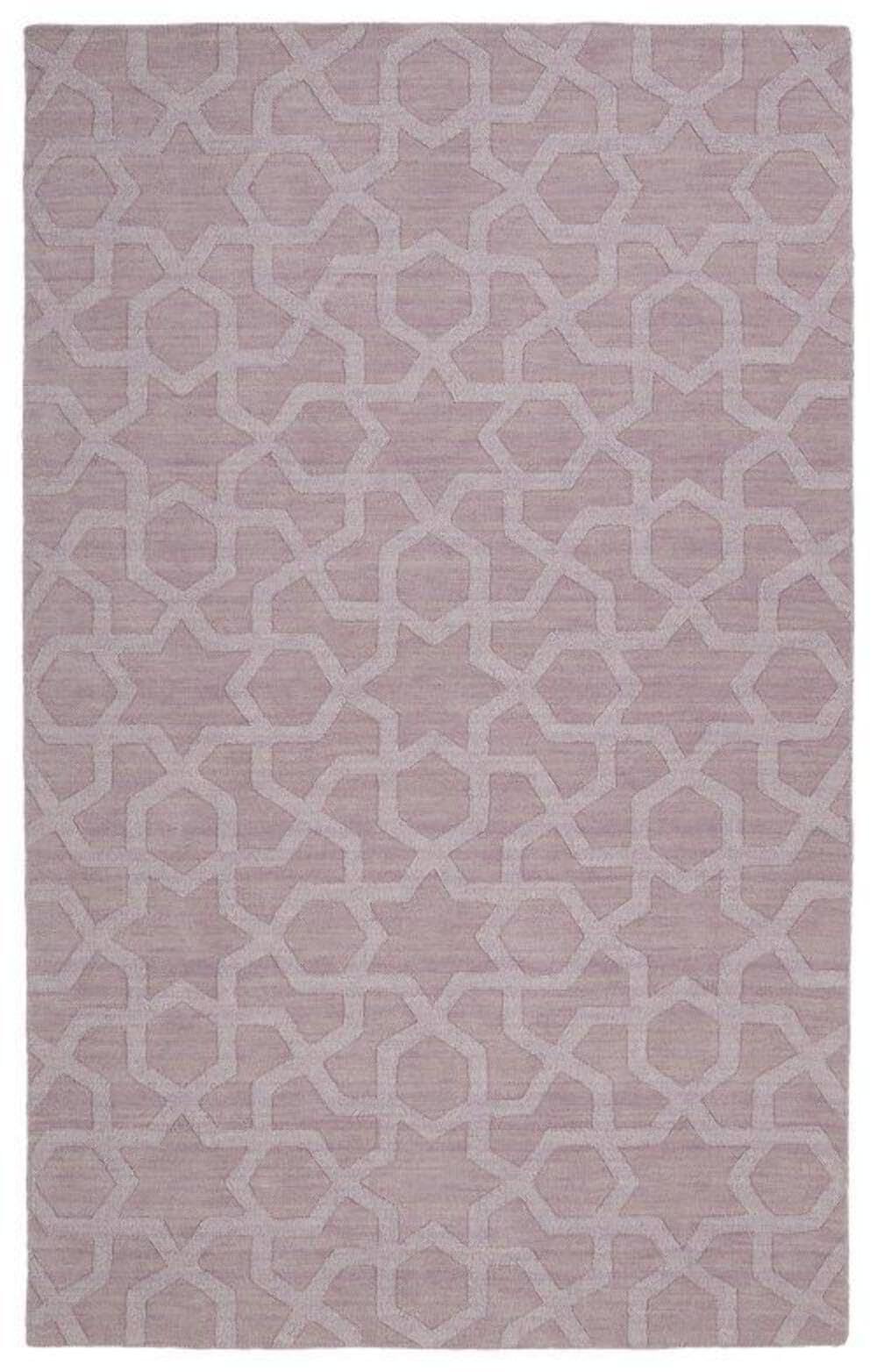 Kaleen Rugs Imprints Modern Collection IPM06-90 Lilac Hand Tufted Rug, 2' x 3'