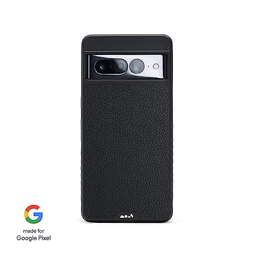 Mous MagSafe Suction Mount and Pixel 7 Pro Case Black Leather Limitless 5.0
