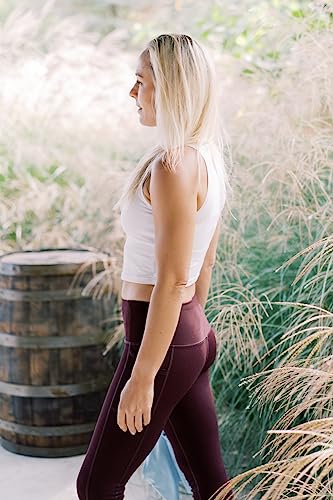 RBX Full Length High Waisted Rib Working Running Yoga Leggings Ribbed Dark Forest XL