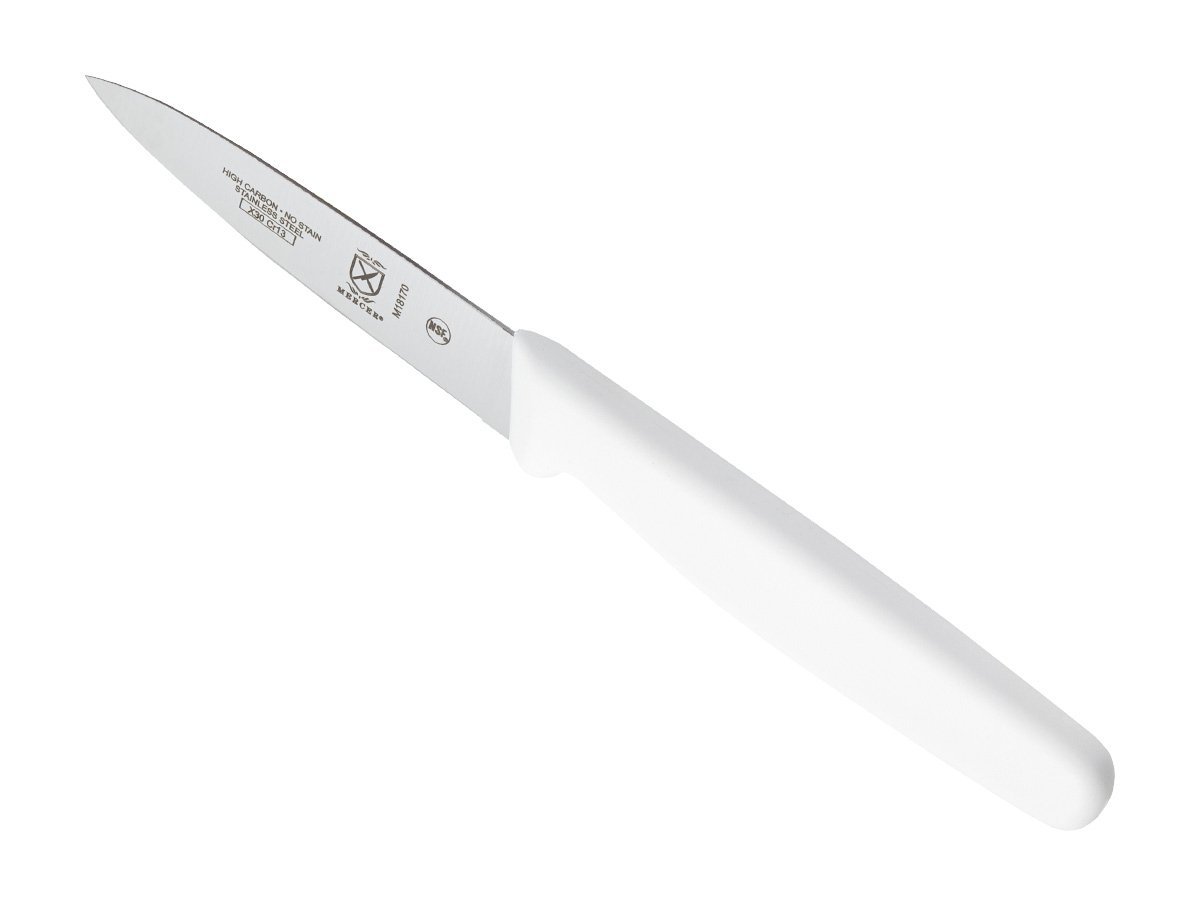 Mercer Culinary Ultimate White 8-Inch Chef's Knife and 3-Inch Paring Knife