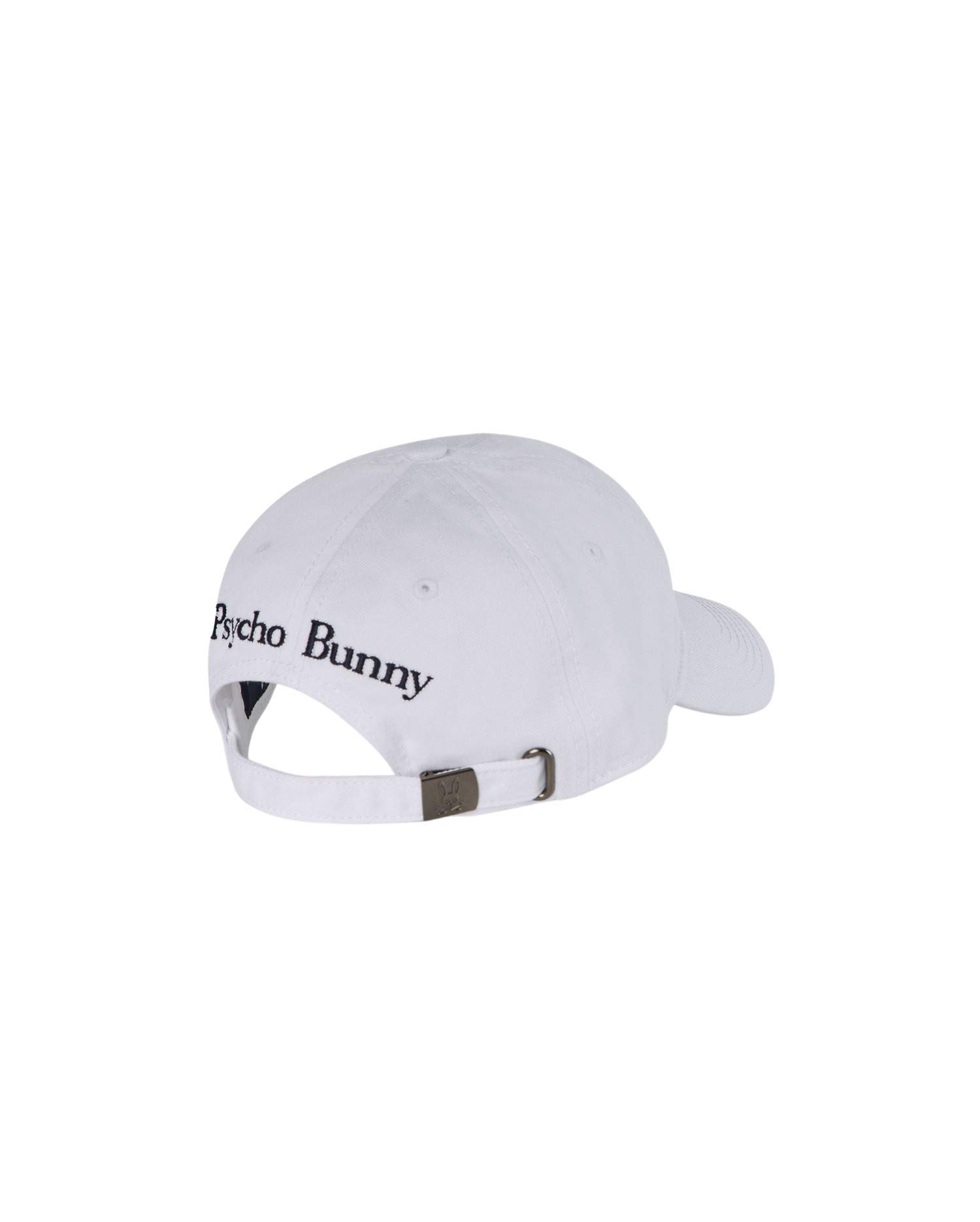Psycho Bunny Sunbleached Cap White One Size