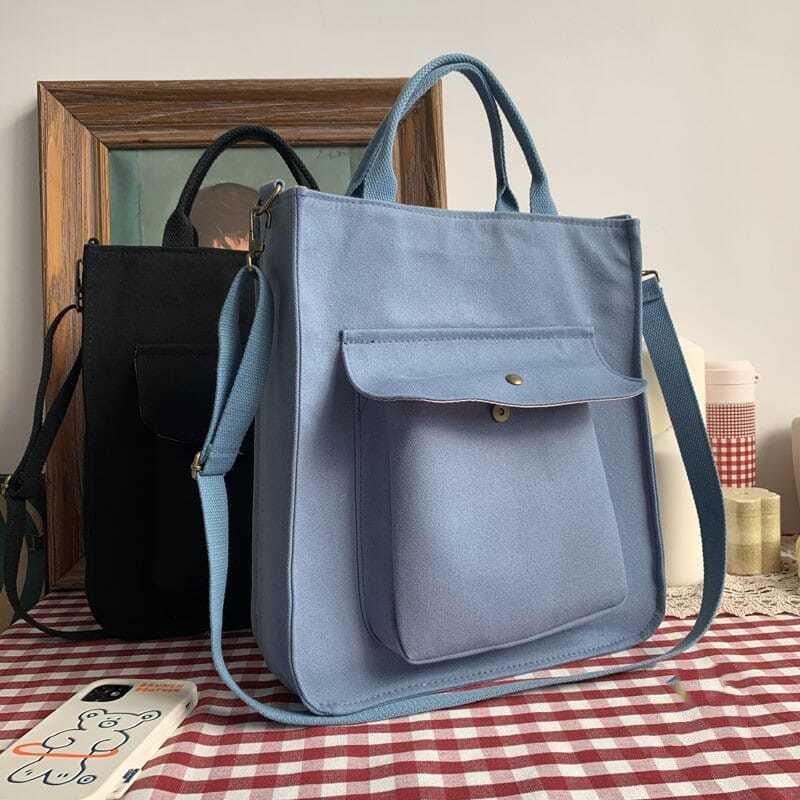 TFIIEXFL Tote Bag Handbag Simple Large Capacity Shoulder Handbag (Color : D, Size : 33cm*28cm)