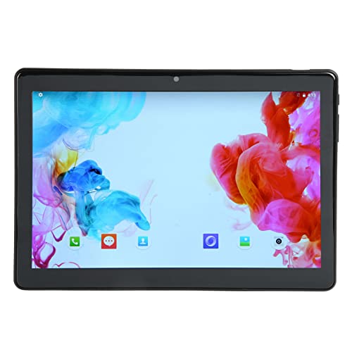 Tablet PC, 10.1 Inch Tablet for Android9.0 RAM 4GB ROM 64GB 100‑240V Dual Cameras for Study US Plug