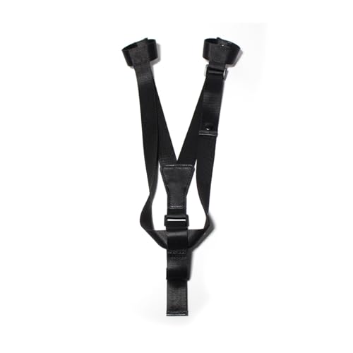 The Hat Harness Hat Holder - Stylish Durable Travel Accessory Designed for Purses, Totes, Bags, Backpacks, Luggage & More | Fits Multiple Hats & Supports Thick Or Curved Brims, Black