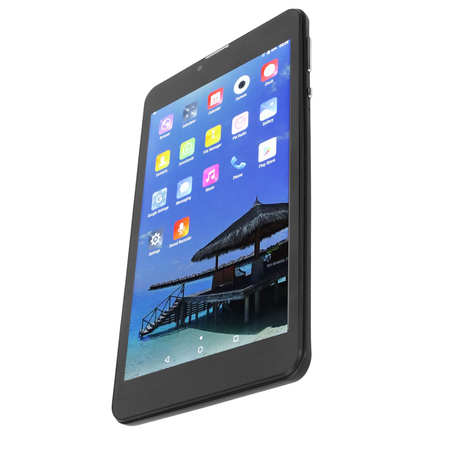 Tablet PC, Kids Tablet with Brightness 5GWIFI Dual Band US Plug 100240V Life Battery ABS LCD for Gift (US Plug)