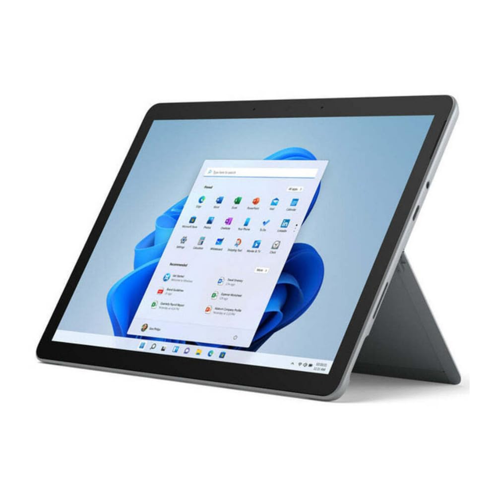 Microsoft Surface Go 3 Tablet 10.5-Inch PixelSense Display Intel Pentium Gold 8GB RAM 128GB SSD Win 11 Home (Renewed)