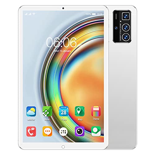 Upgrade 10.1-inch Tablet Computer 10 Core Android Ultra-Thin High-Definition Screen Learning Game Video Office Tablet Supports Double SIM Communication Function
