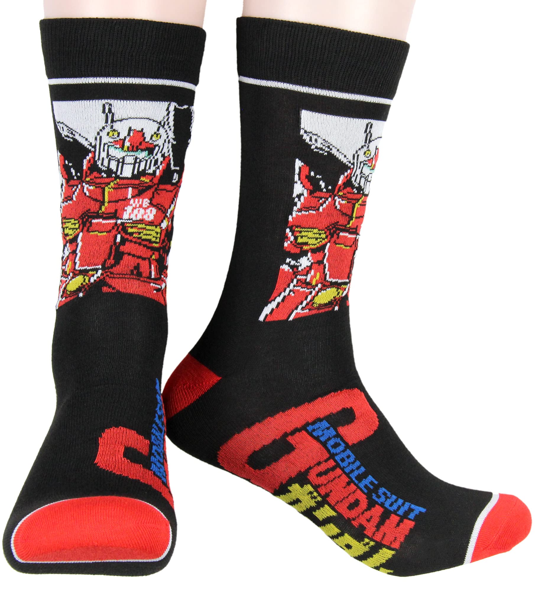 Mobile Suit Gundam Socks Mobile Weapons 5 Pack Adult Crew Socks