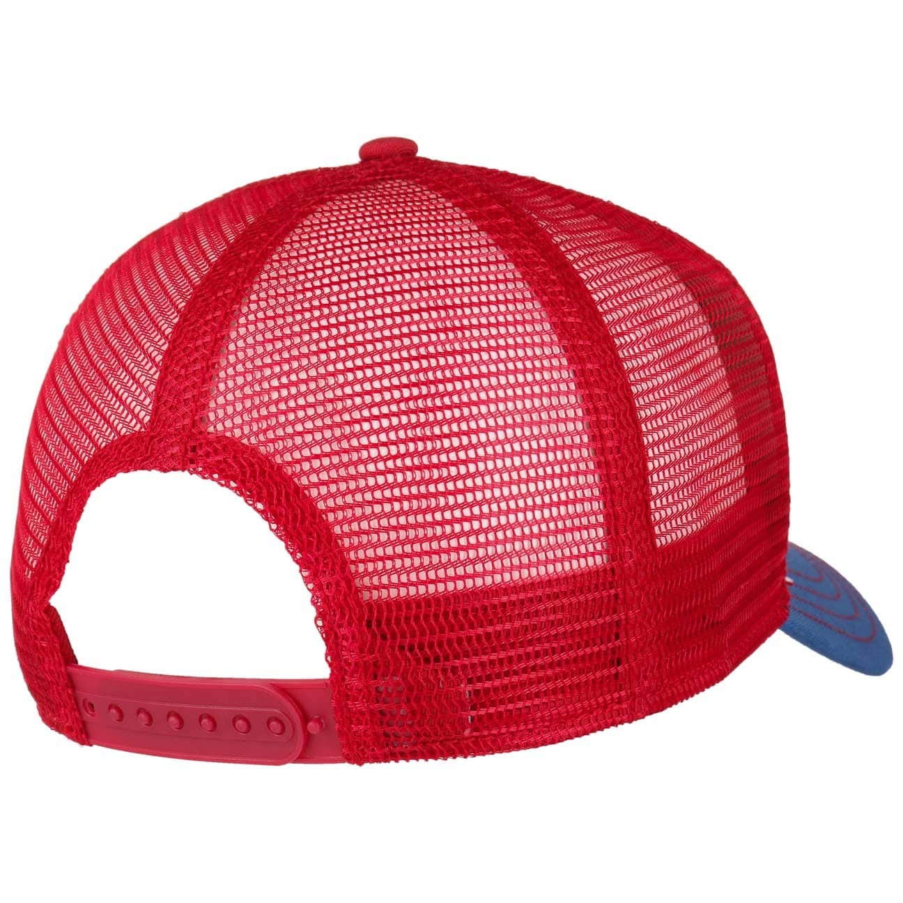 Stetson Highway Trucker Cap Women/Men Blue-red One Size