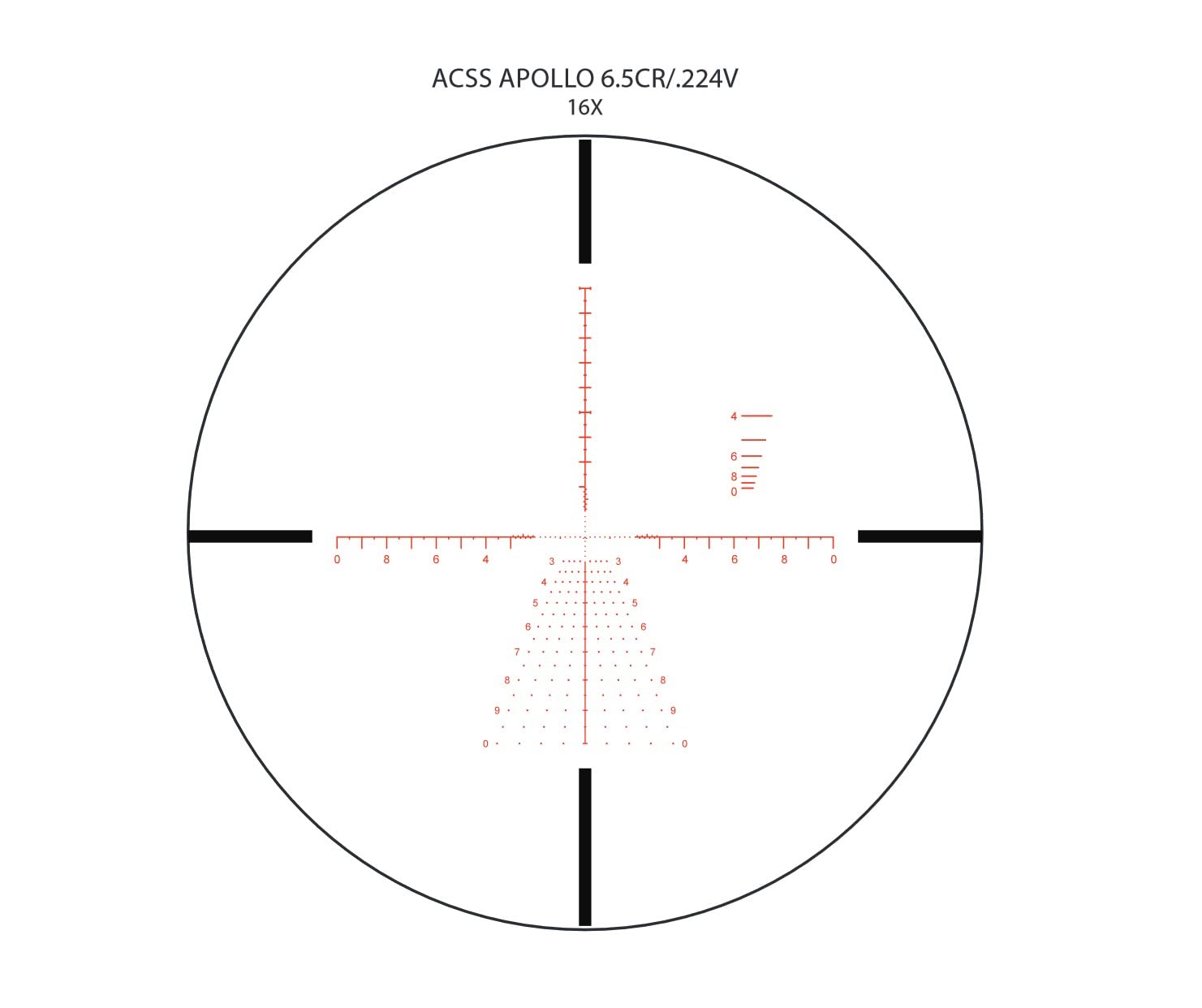Primary Arms SLX 4-16X44mm FFP Rifle Scope - Illuminated ACSS-R-Grid 2B Reticle