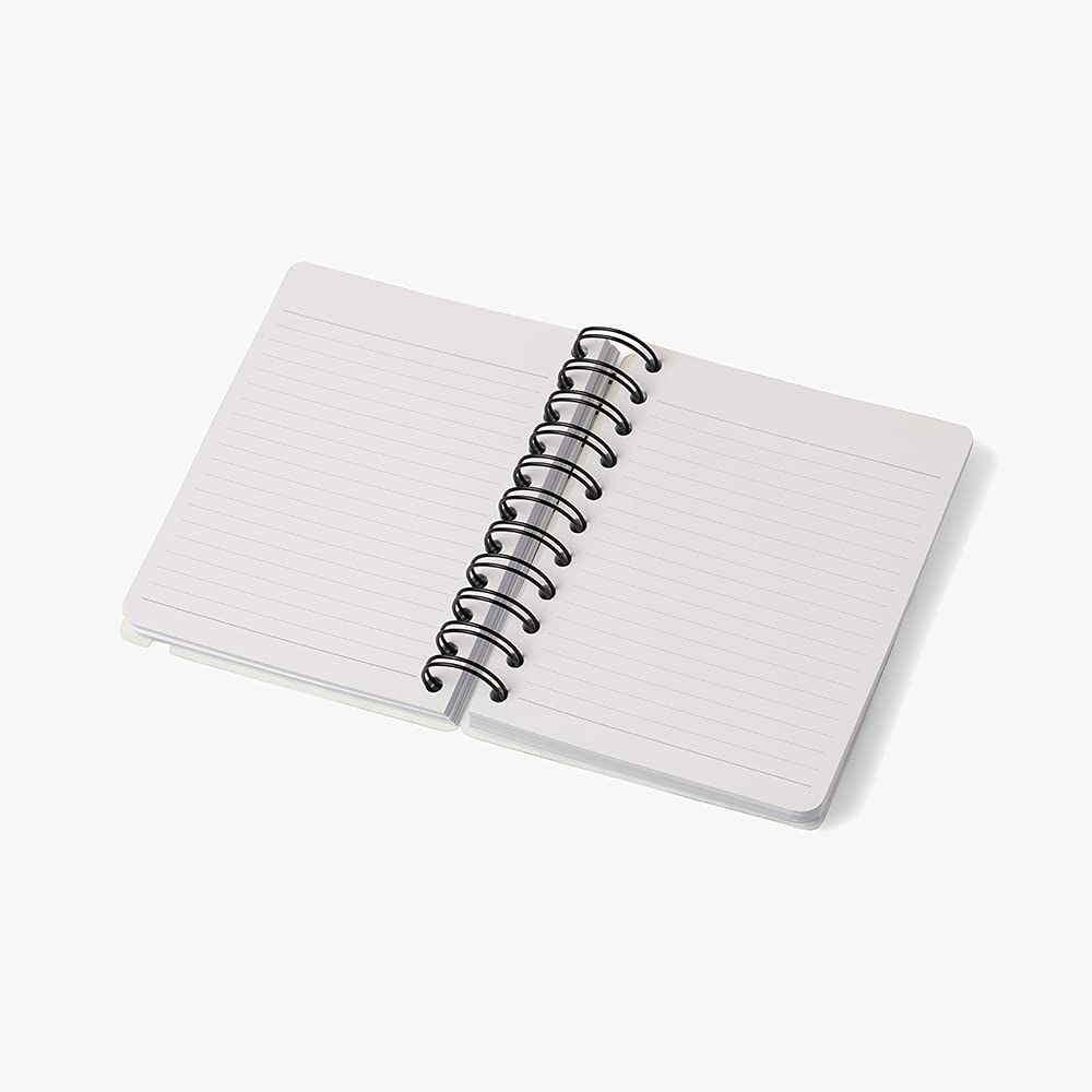 Paperchase A6 Dots Wiro Notebook, Journal, Notepad, 280 Lined Pages, 100 GSM