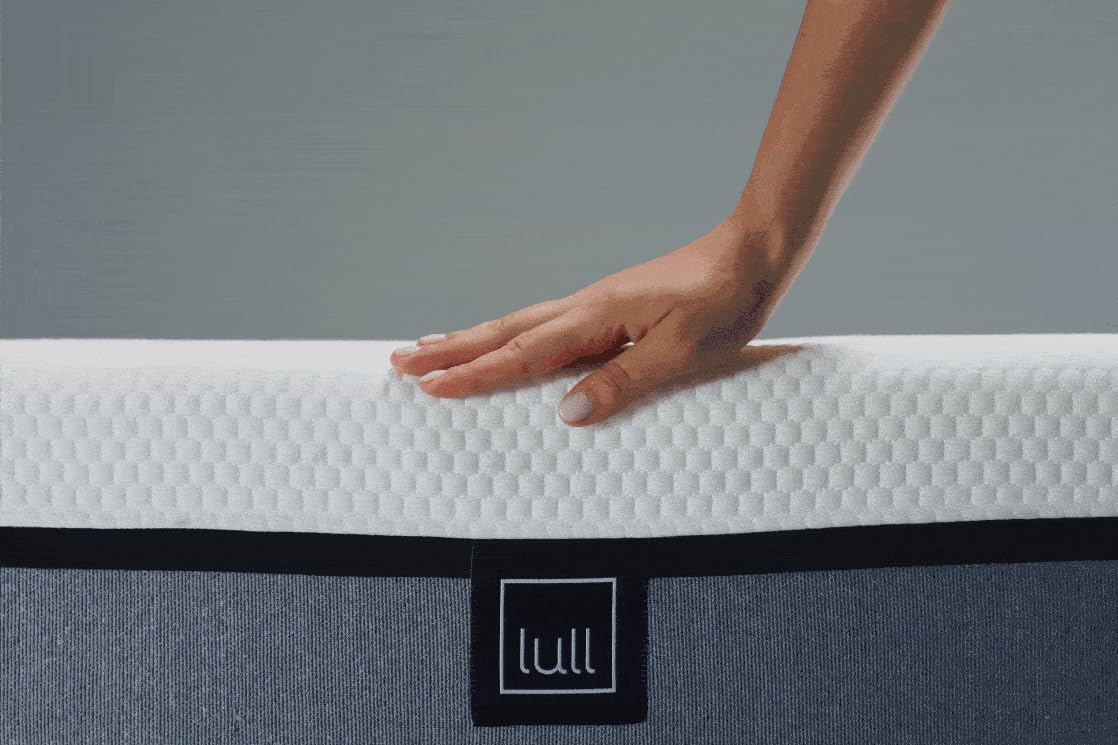 Lull Mattress, 3 Layers of Premium Memory Foam Provide Comfort and Therapeutic Support, 100 Night Trial and 10-Year Warranty