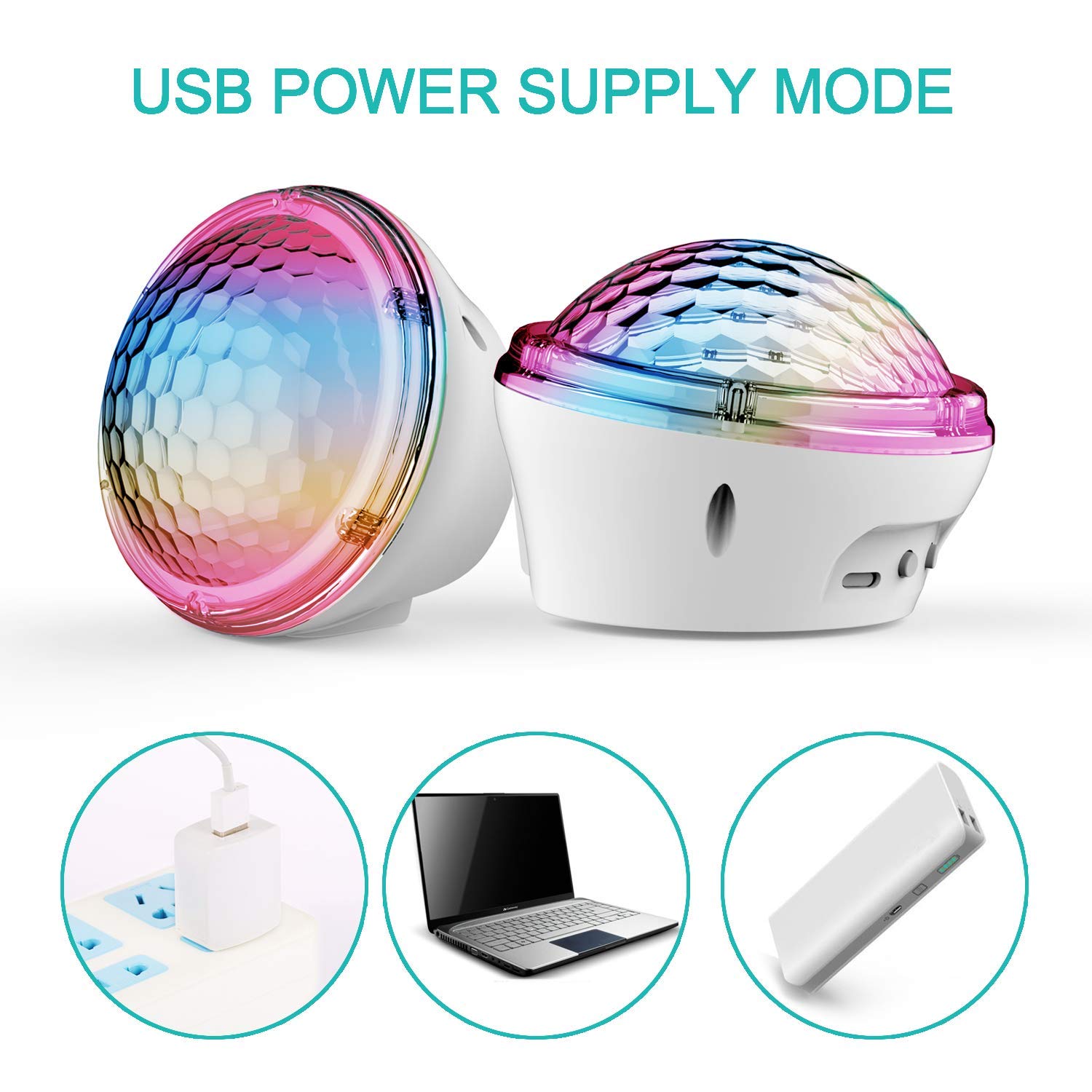 Night Llight Star Projector, Portable USB Star Projector, with 4 Modes and Timers, Suitable for Children, Babies, Adults, Bedroom, Living Room, Game Room/Kitchen Decoration