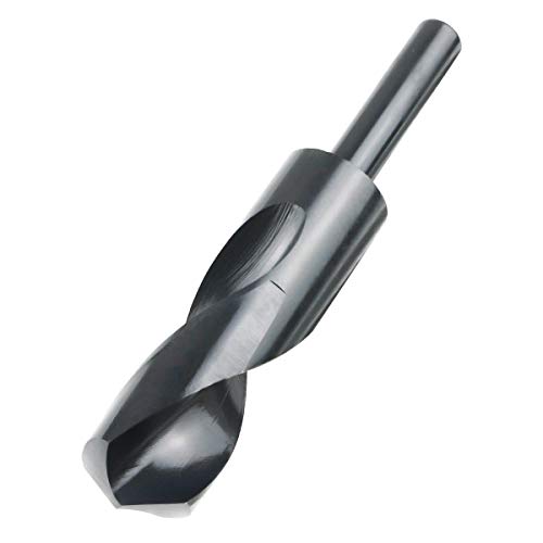 TOPPROS 30mm Split Point Tip HSS High Speed Steel Twist Drill Bit 1/2" Straight Tool Holder Drill Hole