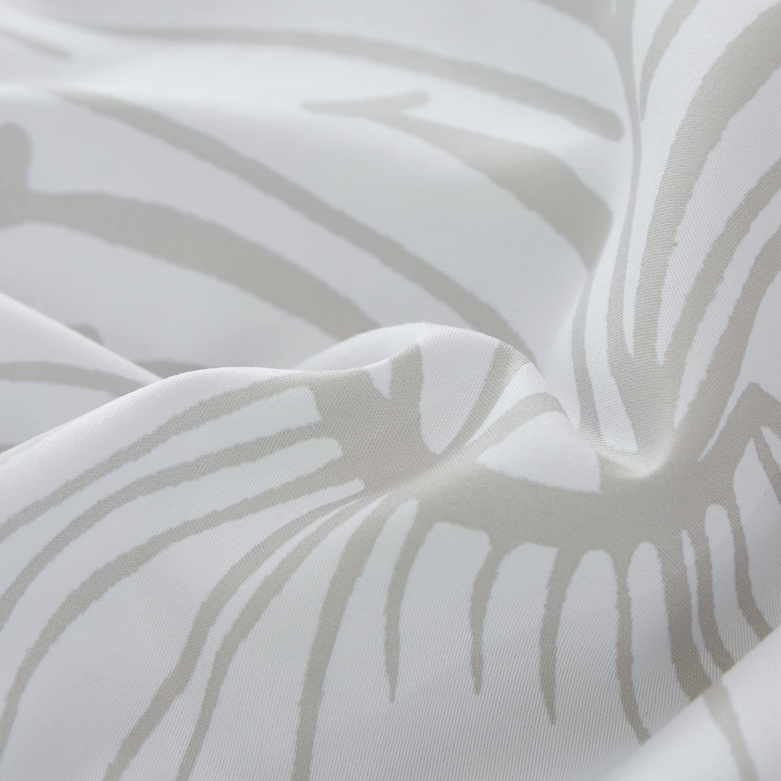 Menghomeus Black Comforter Set Queen - Red and White Floral Comforter with 2 Pillowcases Modern Bedding Sets Lightweight Boho Bed Set for All Season