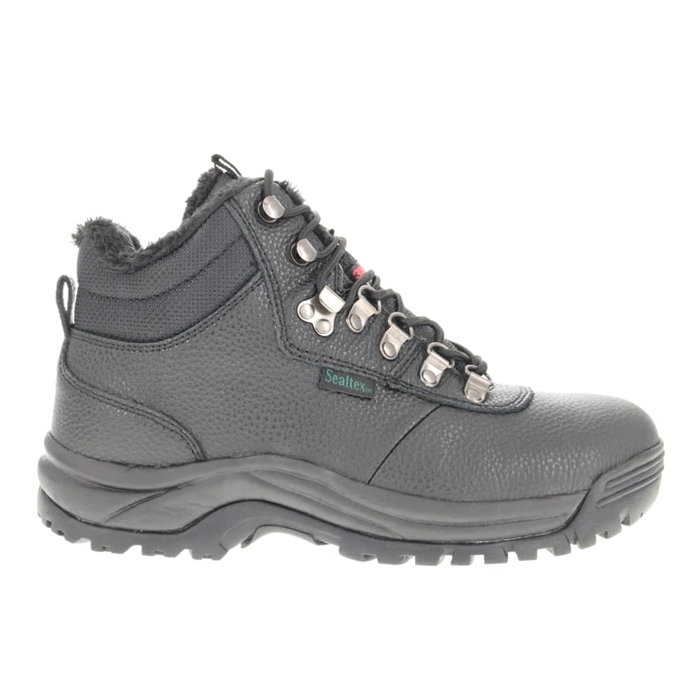Propét Men's Cliff Walker North Waterproof Hiking Boots, Black, 8.5 Wide US