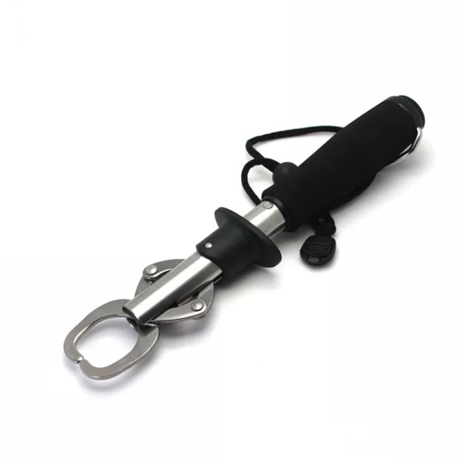 Professional Fish Gripper with Scale Stainless Steel Fish Holder Grabber 33 Pound Fish Lip Grip Boga Grip Fishing Tool