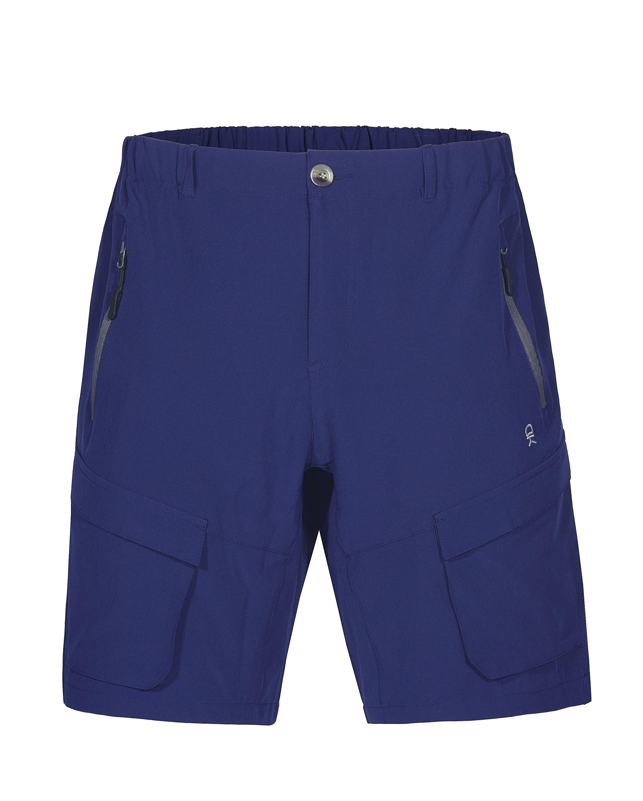 Little Donkey Andy Men's Stretch Quick Dry Cargo Shorts for Hiking, Camping, Travel Navy Size 3XL