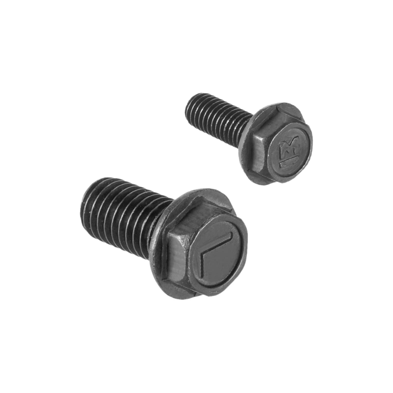 uxcell M6x17mm M8x16mm Hex Flange Bolts Left Hand Thread 8.8 Grade Carbon Steel 8pcs
