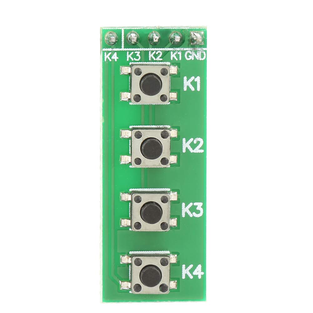 Universal 4 Key Push Button Switch Module Key1 to Key4 Keyboard Board Precision for CPU