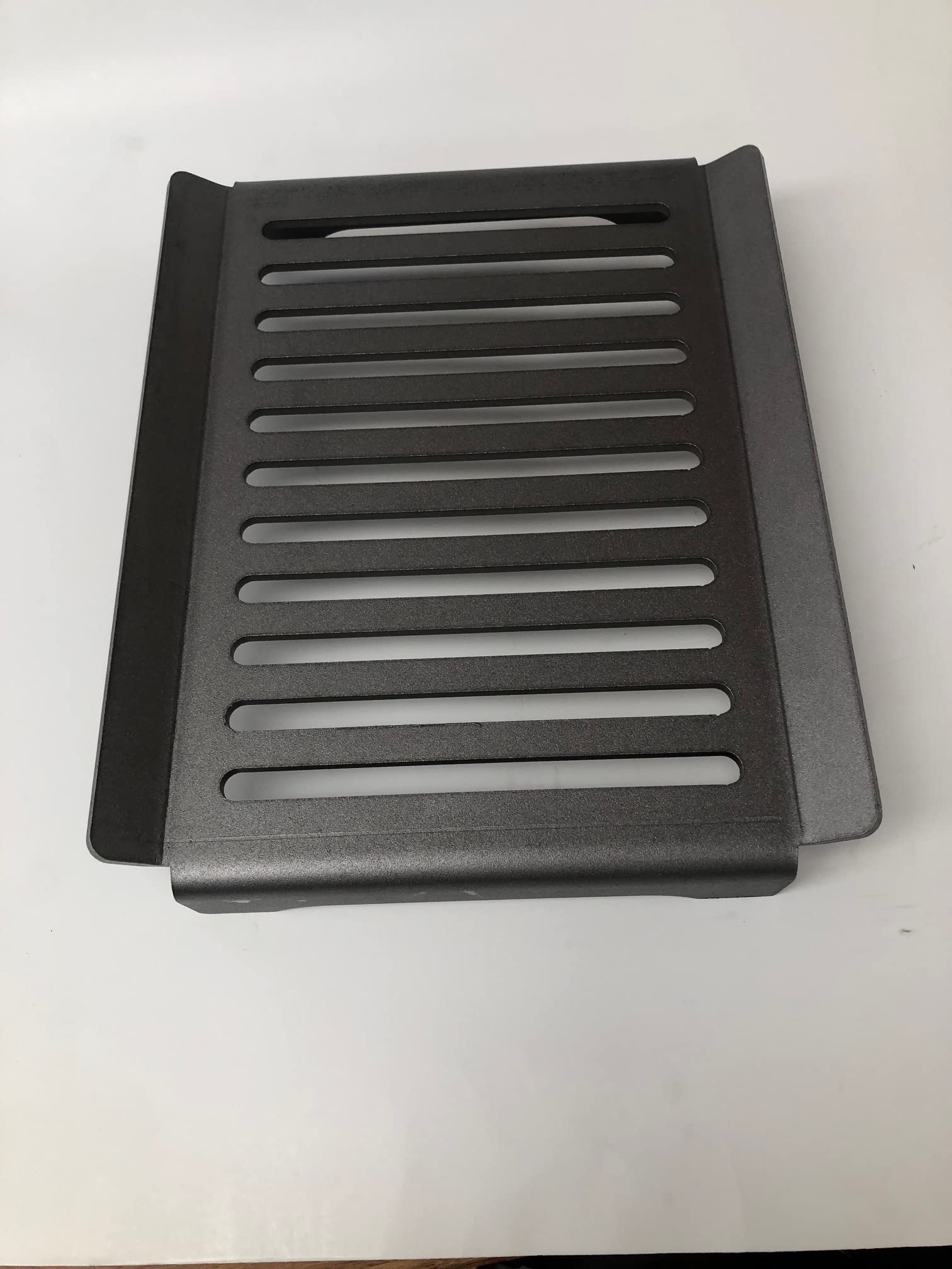 Tuscan Style Grill for small wood ovens -Pure Sandblasted Carbon Steel- Designed by NU2U Products, Made in North America