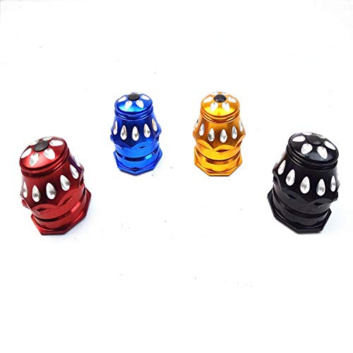 lundeng Drop-Shaped Bowl Set Mountain Bike Bicycle Aluminum Alloy Palin Anode 44mm Hidden Head Bowl Seal (Gold)