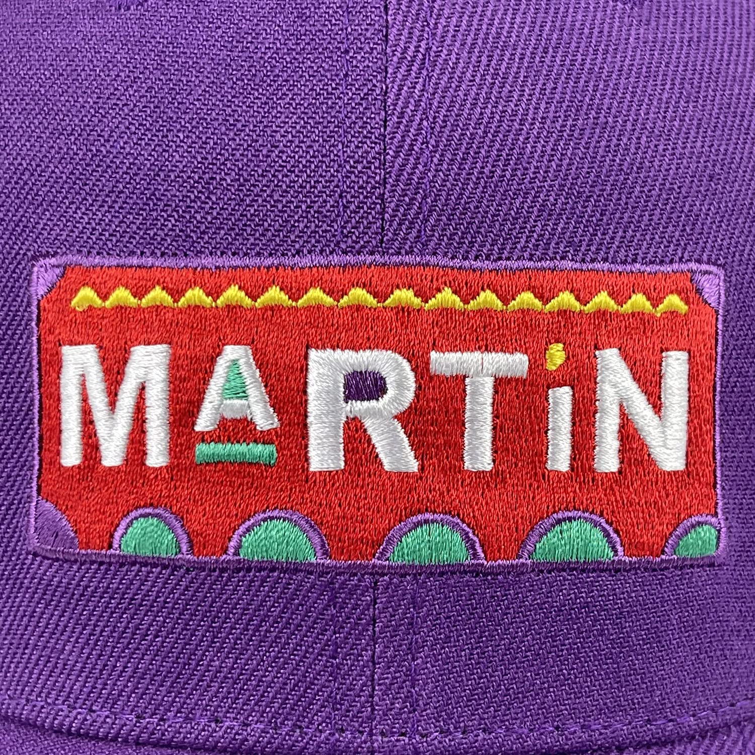 Martin Payne Lawrence Snapback Hat 23 Marty Mar Embroidered 90's TV Show Dad Baseball Cap Purple…