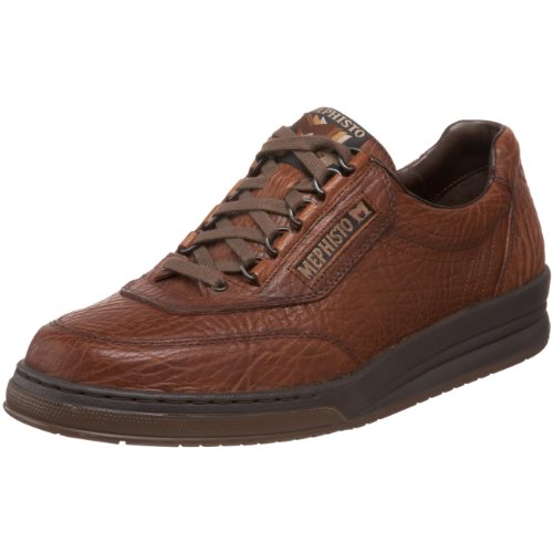 MEPHISTO Men's Match Oxfords Shoes, 12 D(M) US, Tan Grain