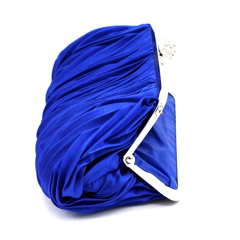 kingluck Silk Cocktail Evening Handbags/Clutches in Gorgeous Silk More Colors Availabl (purple)