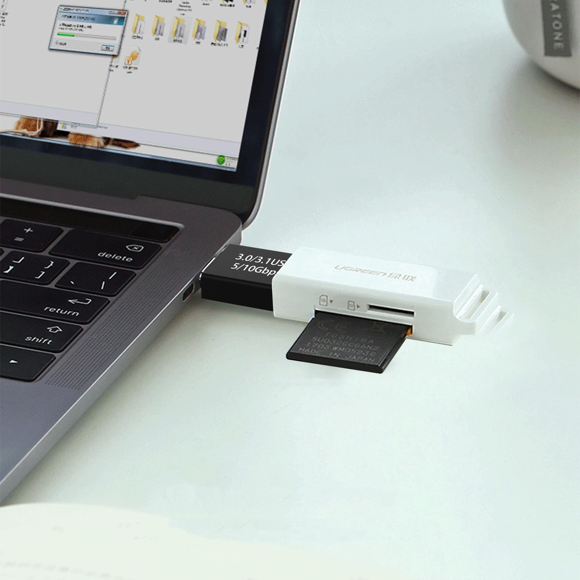 VAKS USB C to USB 3.0 Adapter (4 Pack), Type C Male to USB 3.0 Male Converter, Compatible with Mobile Phones, Computers, Notebook Computers (Black-1)
