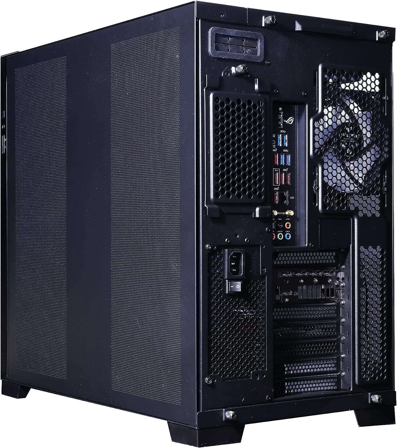 Mavark New o11D Evo 4K Liquid Cool Gaming Desktop PC 128GB RAM 13th Gen i9-13900K 5.8GHz RTX 4090 OC Ray tracing DLSS 2.4" IPS Display Read Out (2TB SSD|128GB RAM) Win 11 Pro