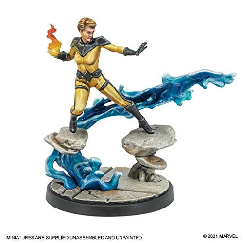 Marvel Crisis Protocol: Crystal & Lockjaw Character Pack