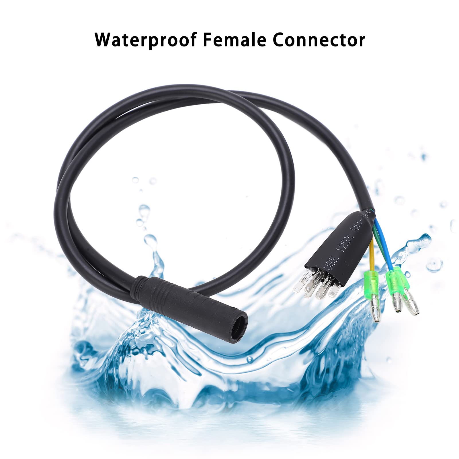 OUKENS 9 Pin Conversion Line, Electric Bicycle Modification Accessories, Motor Convert Extension Cable, Ebike Conversion Kit Electric Bike Conversion Kit