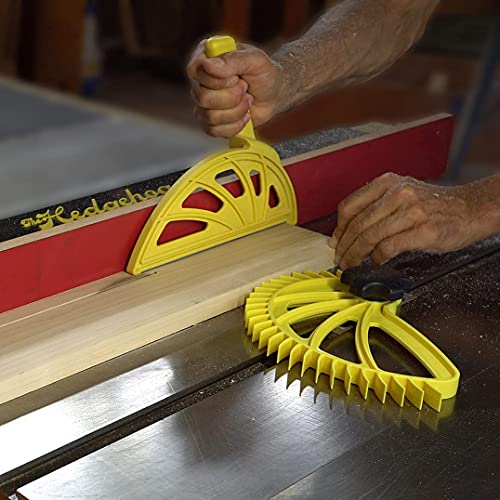 The Hedgehog Push Block For Table Saws, Router Tables, and Jointers - Offset Handle Push Stick