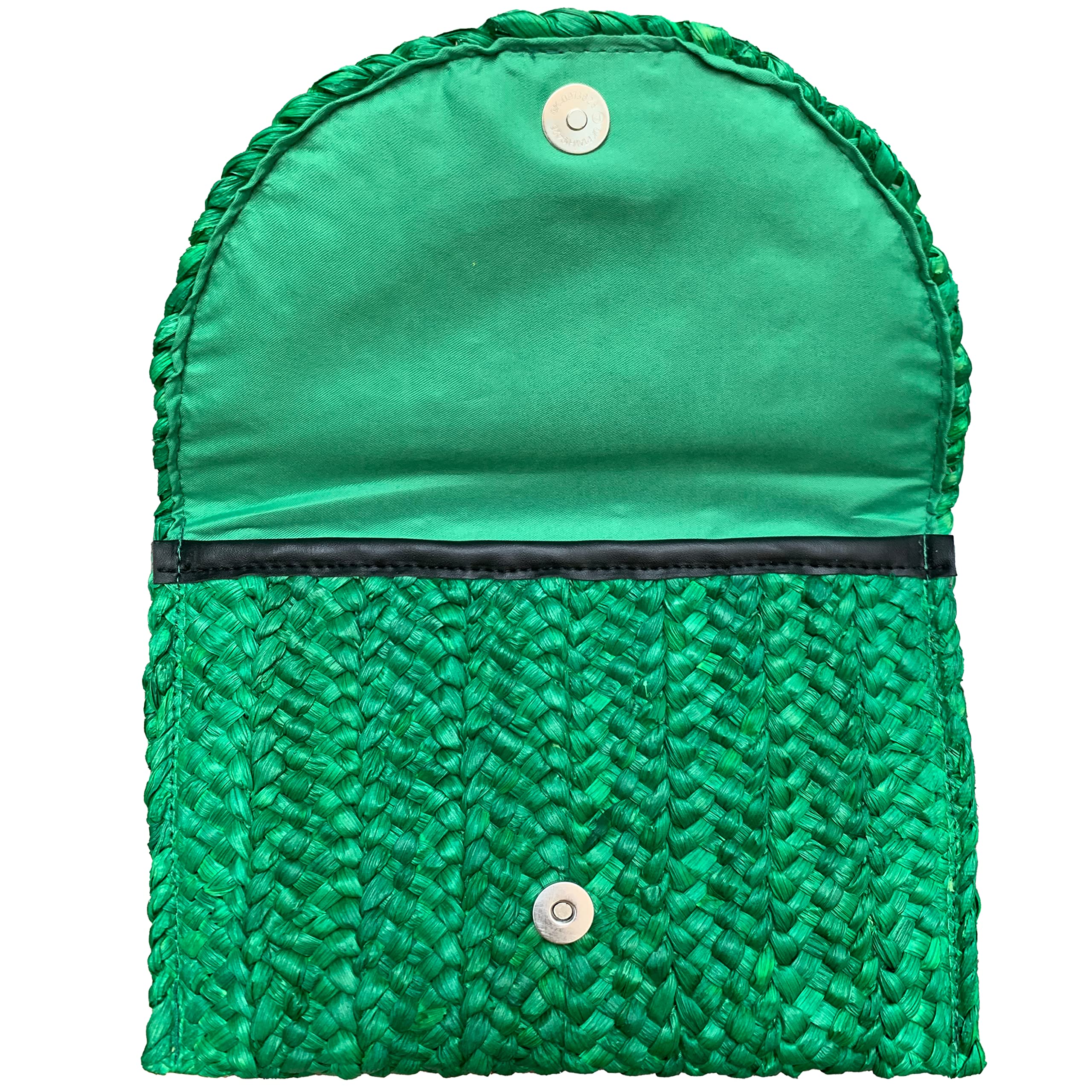 Straw Clutch Purses for Women, Summer Beach, Hand-woven Crossbody Shoulder Bags