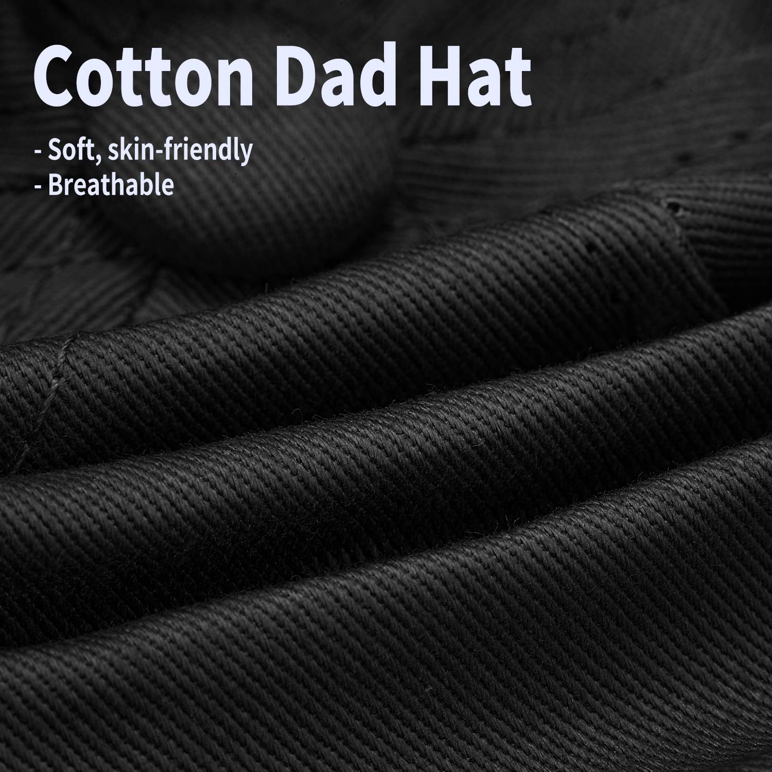 MEINICY 3PCS Classic Baseball Cap, Dad Hat Fits Men Women, All Cotton Made, Adjustable Low Profile Unconstructed (Black+OD Green+Stone)