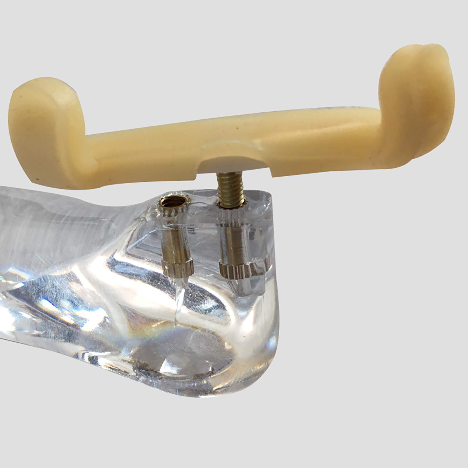Meech Transparent Crystal Violin Shoulder Rest, Suitable for 4/4-3/4 Size Fiberglass Shoulder Rest