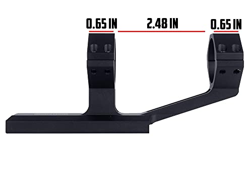 Monstrum G2 1-6x24 First Focal Plane FFP Rifle Scope | ZR305 Offset Scope Mount | Bundle