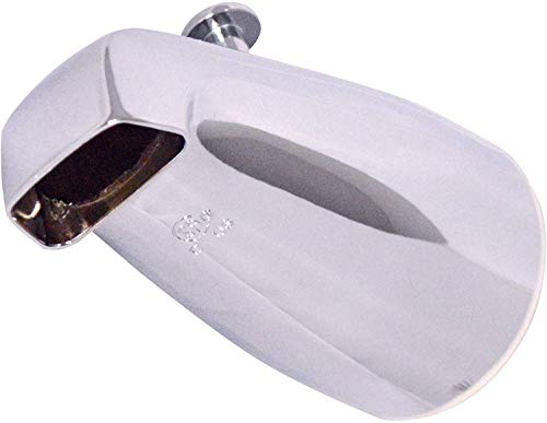 Tub Spout with Push and Pull Diverter, 3/4 inch to 1/2 inch IPS Face Bushing, 5-1/4 inch Length, Chrome Finish