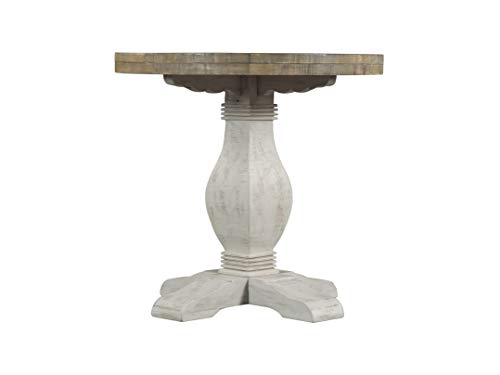 Martin Svensson Home Napa, End Table, White Stain and Reclaimed Natural